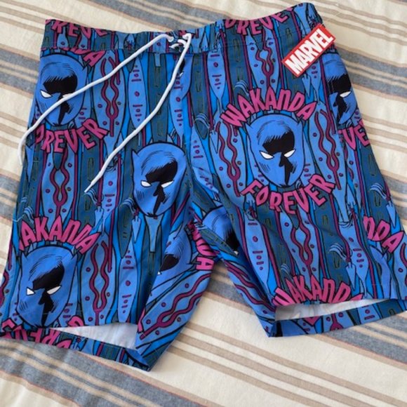 Marvel | Swim | Marvel Black Panther Swim Trunks Size Large | Poshmark